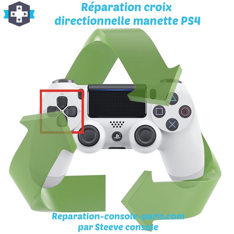 Réparation croix directionnelle manette PS4 Paris
